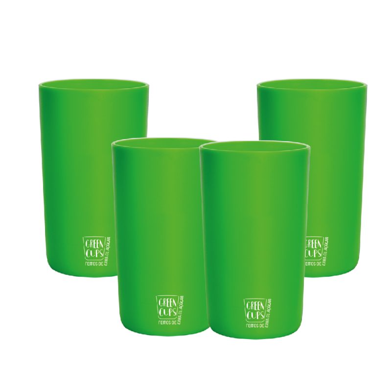 Kit Copo Ecol gico Sustent vel Big Drink Verde 500 Ml Kitchain kit-copo-ecol-gico-sustent-vel-big-drink-verde-500-ml-kitchain